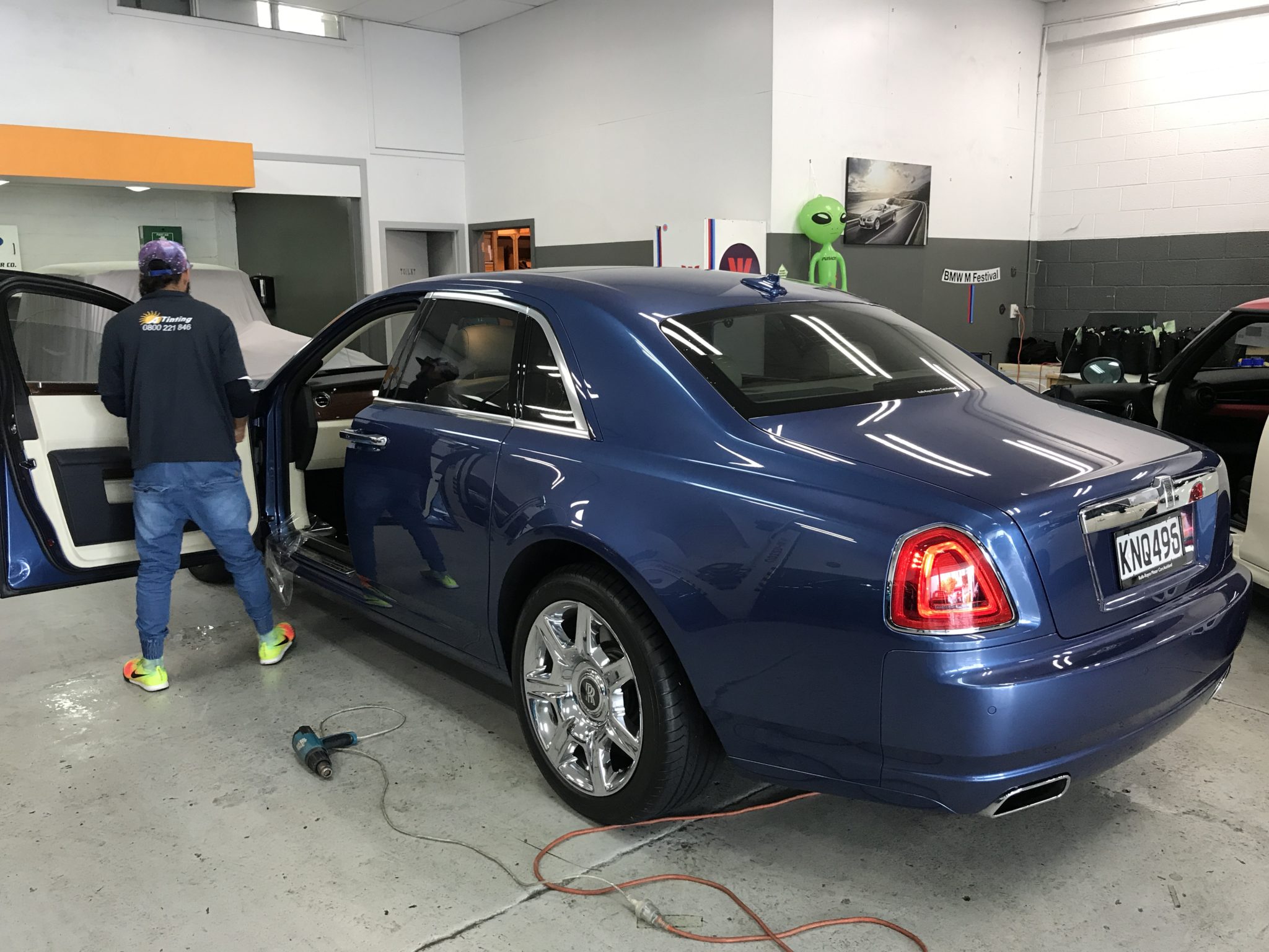 Rolls Royce Ghost Window Tinting Auckland