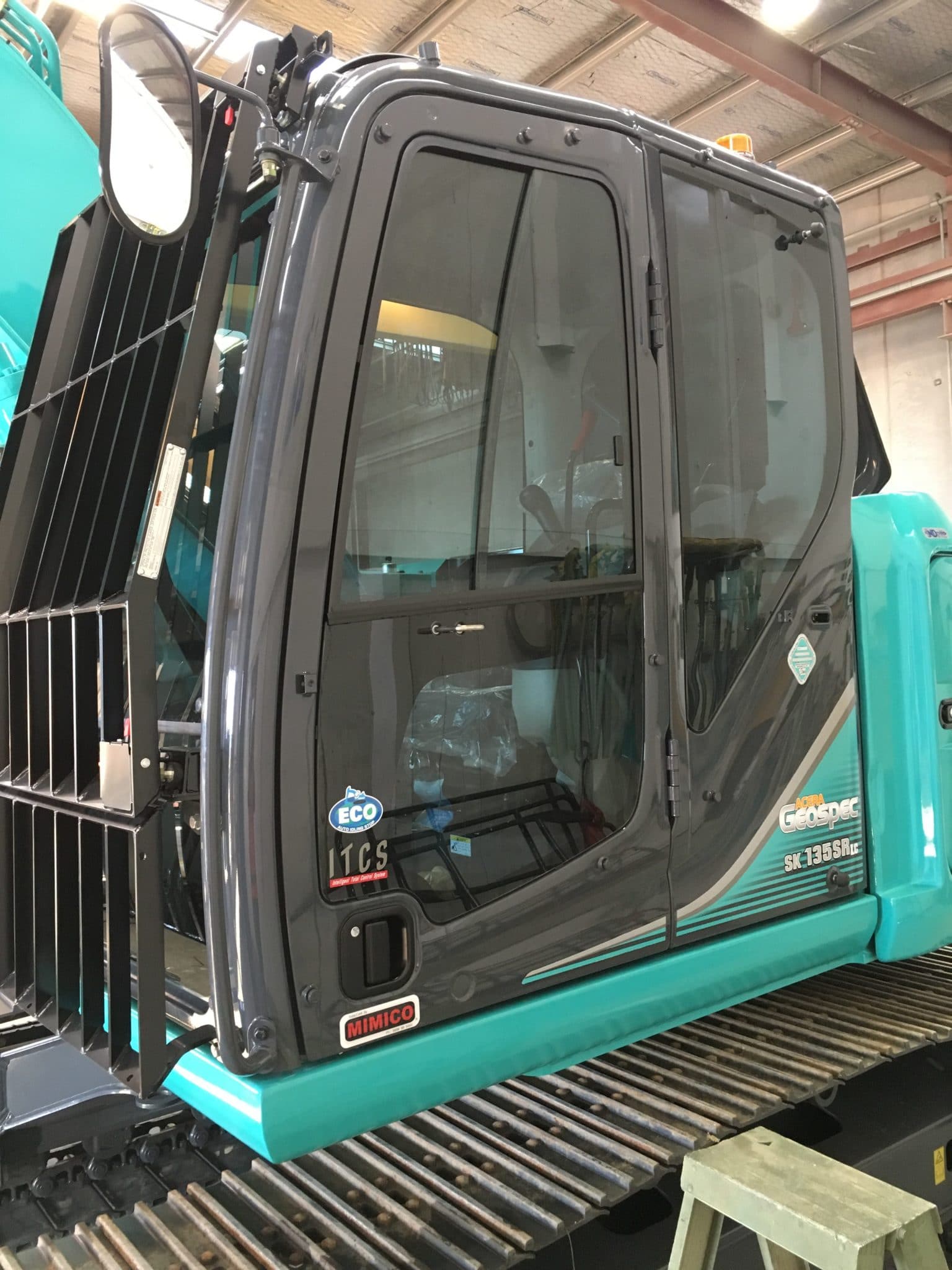 Kobelco Diggers - A1 Tinting Ltd | Window Tinting Auckland