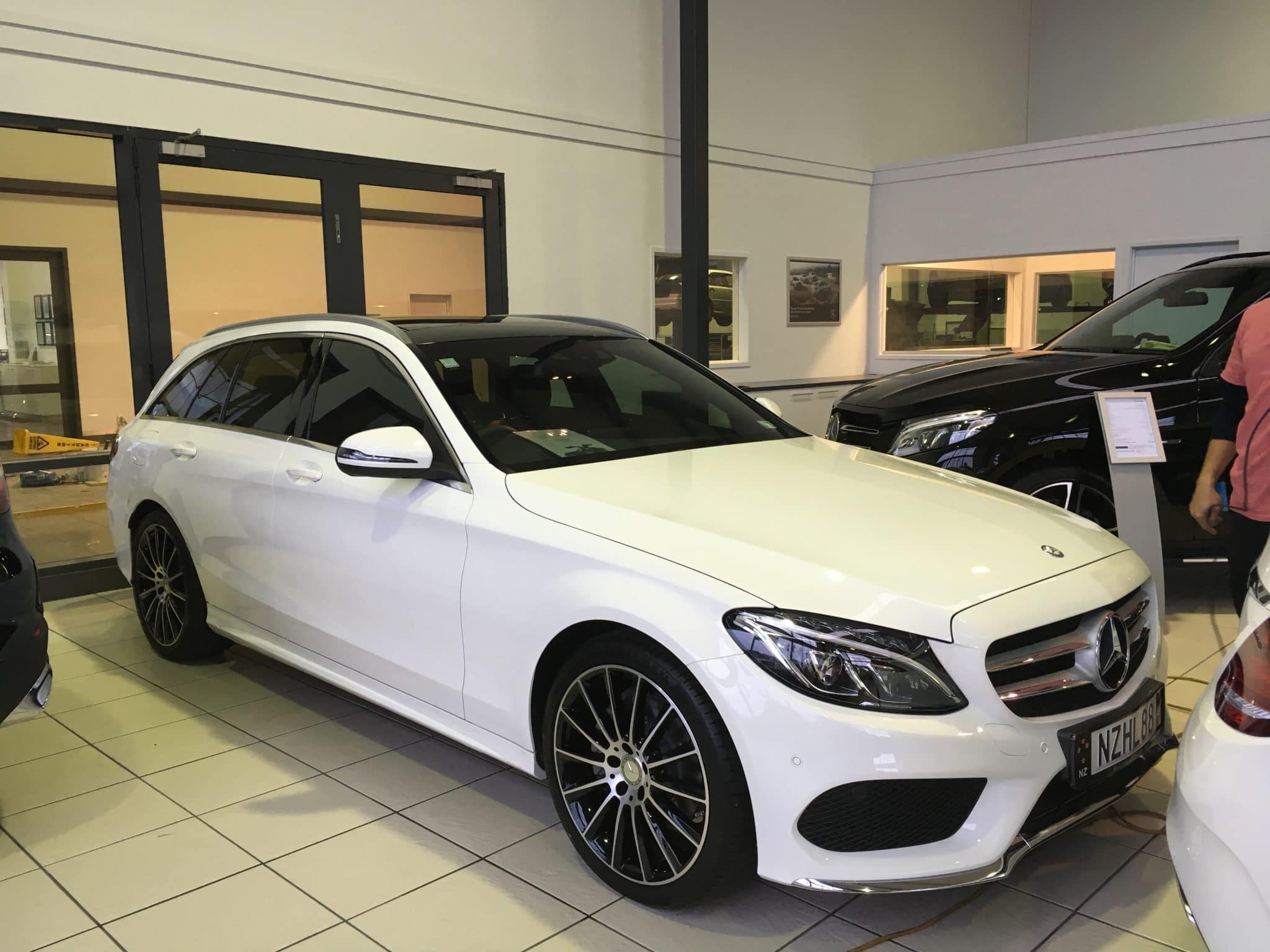 Mercedes Benz C Class - A1 Tinting Ltd | Window Tinting Auckland