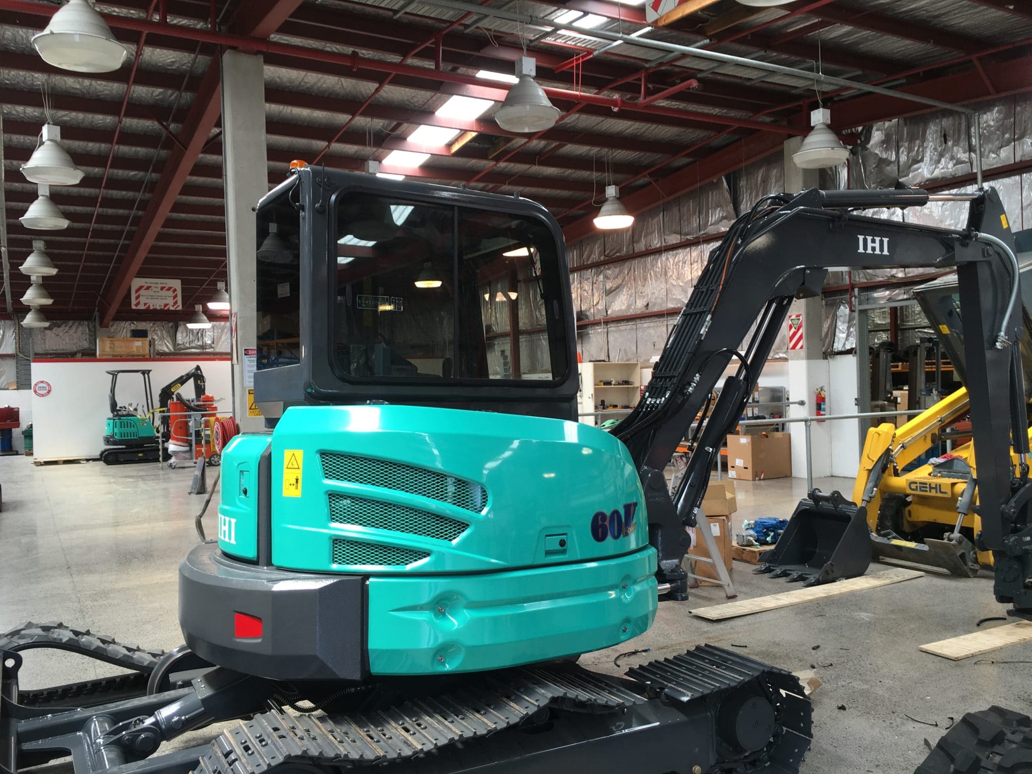 Kobelco Diggers - A1 Tinting Ltd | Window Tinting Auckland
