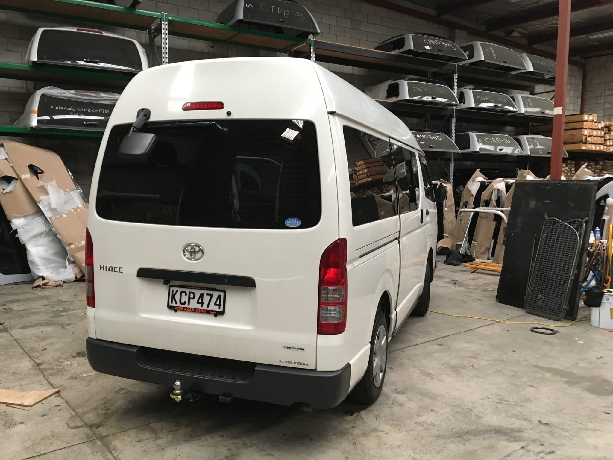 Toyota Hiace ZX - A1 Tinting Ltd | Window Tinting Auckland