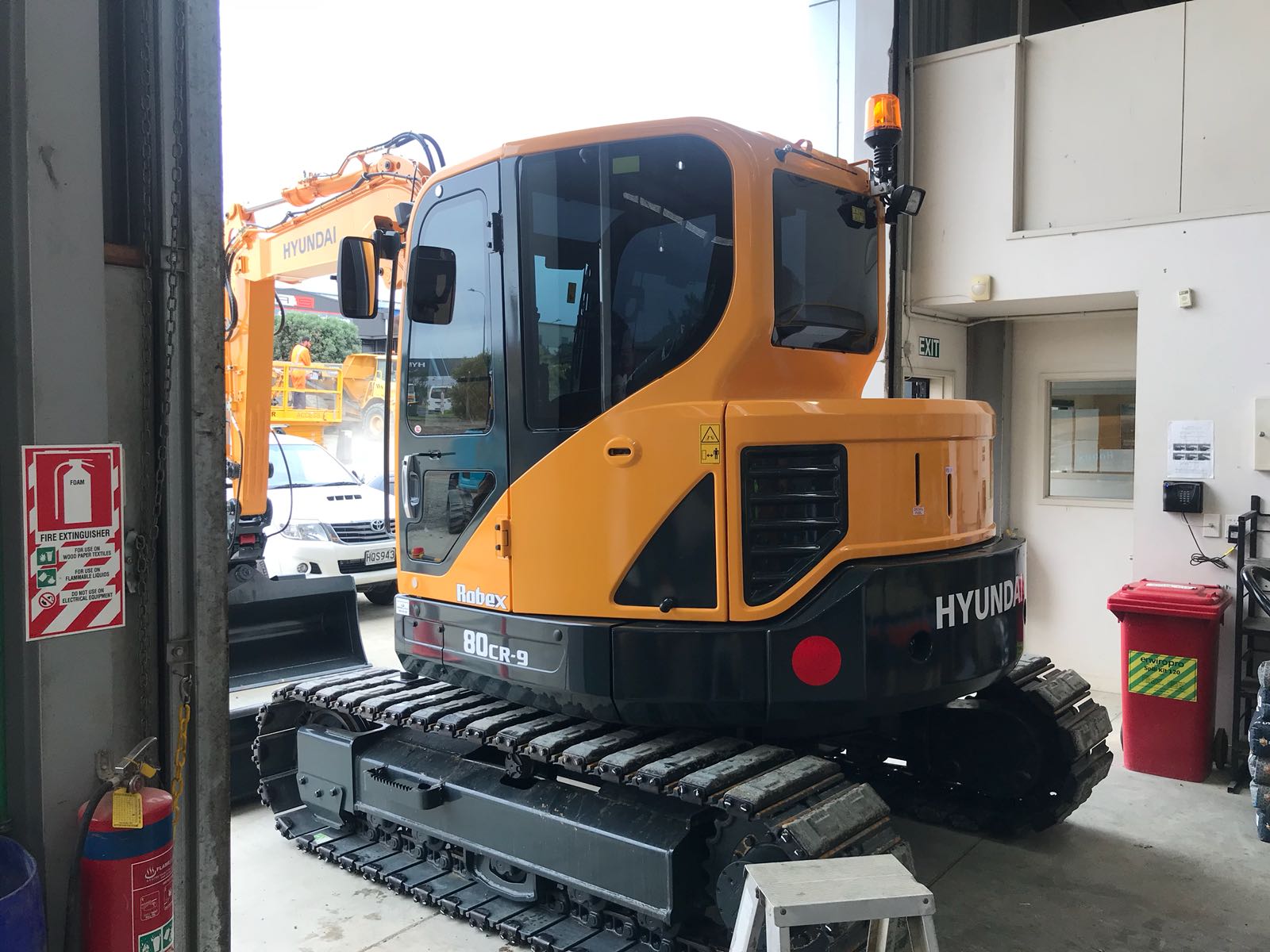 Hyundai Digger - A1 Tinting Ltd | Window Tinting Auckland