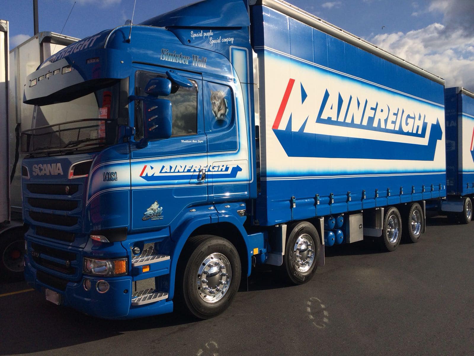 Tinted Windows for SCANIA R620 - A1 Tinting Auckland