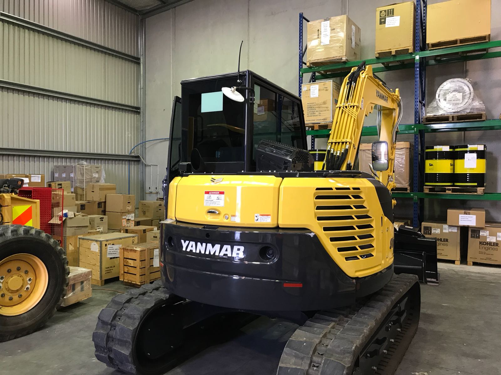 Yanmar Digger - A1 Tinting Ltd | Window Tinting Auckland
