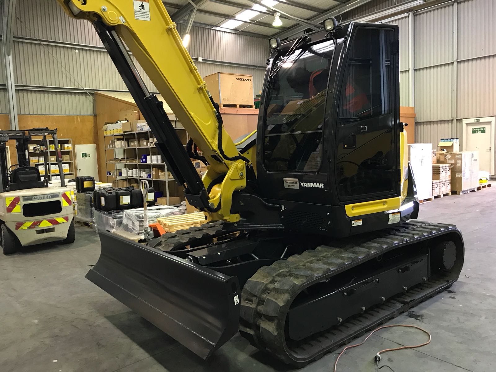 Yanmar Digger - A1 Tinting Ltd | Window Tinting Auckland