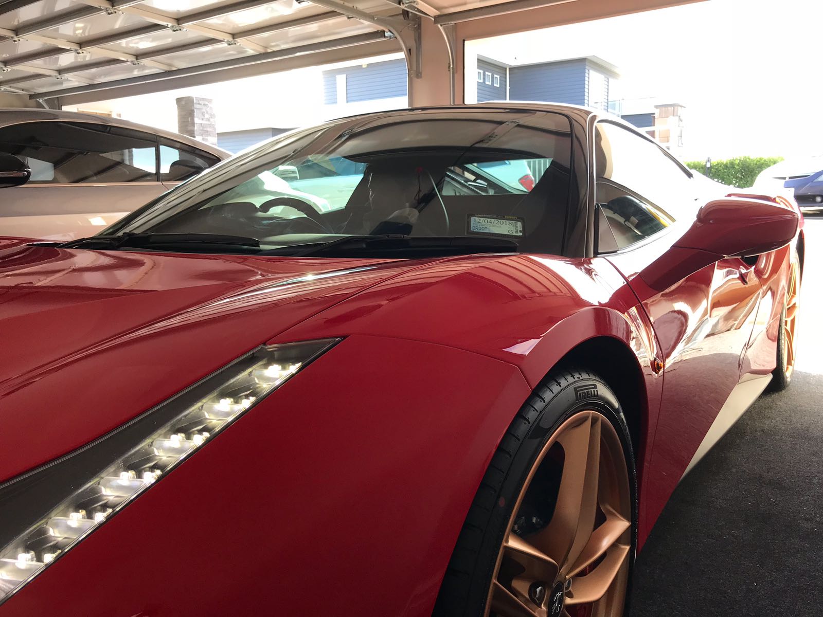 Ferrari Window Tinting Gallery - A1 Tinting Ltd Auckland