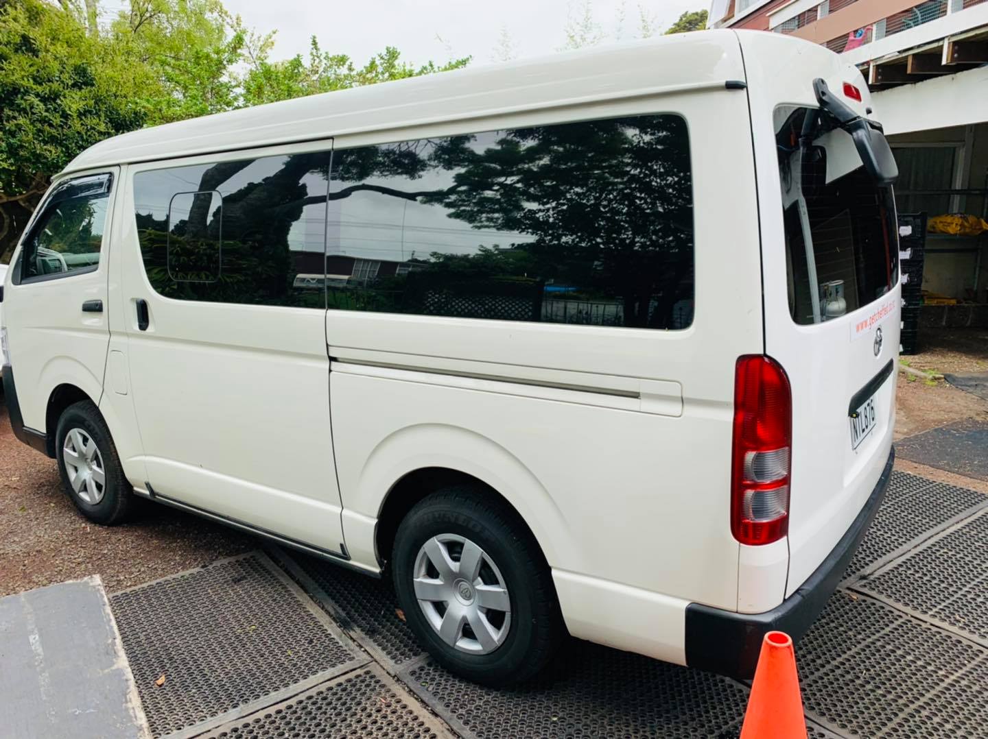 Commercial Toyota Hiace - A1 Tinting Ltd | Window Tinting Auckland